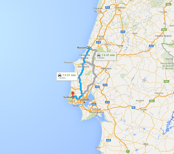 Touring Portugal by Car: Lisbon to Sintra Road Trip