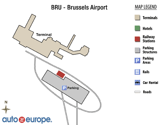 Car Rental Brussels Airport | Save 30% with Auto Europe